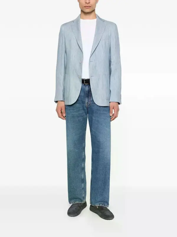 BOSS Chest-pocket Blazer - Blue
