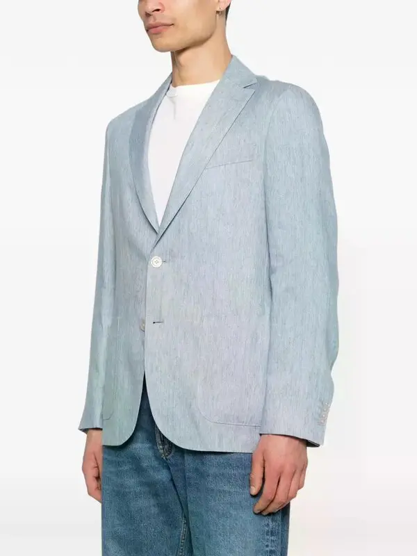 BOSS Chest-pocket Blazer - Blue