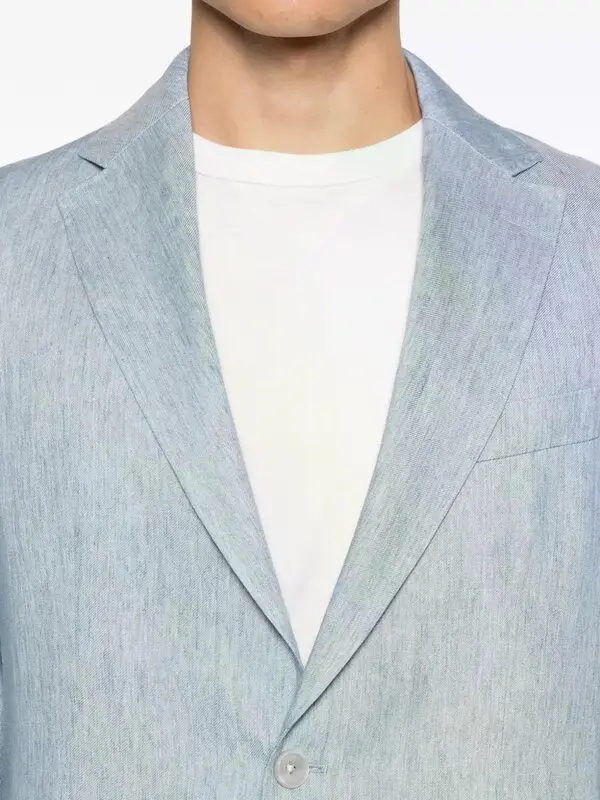 BOSS Chest-pocket Blazer - Blue