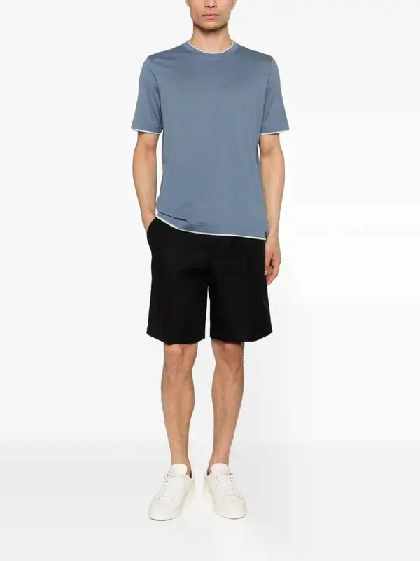GRAN SASSO Trim-detail T-shirt