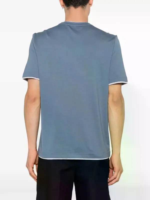GRAN SASSO Trim-detail T-shirt