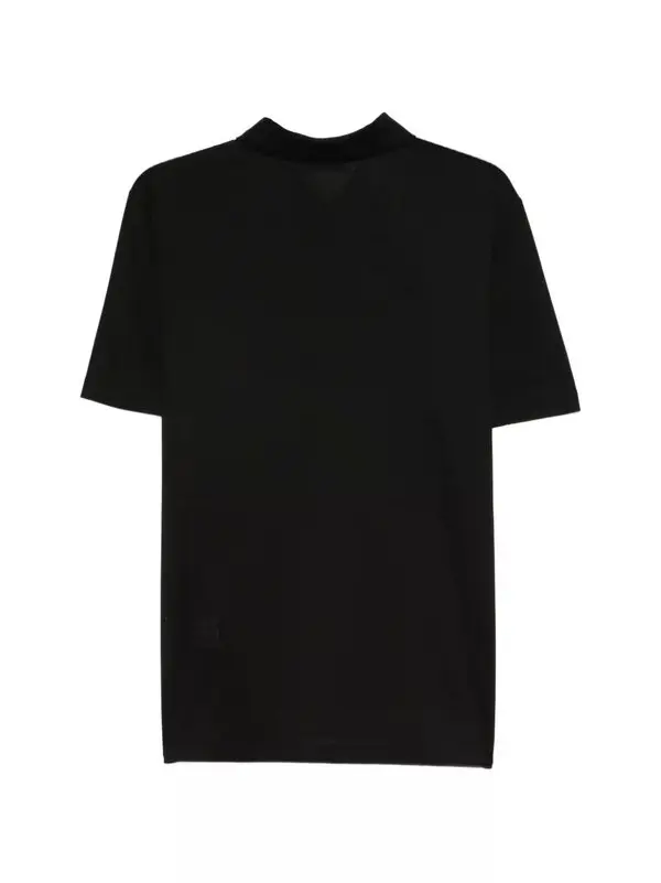 GRAN SASSO Zip-up Polo Shirt