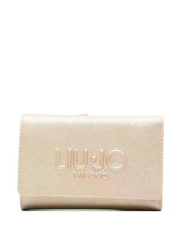 Liu Jo Embossed Bifold Wallet - Neutrals