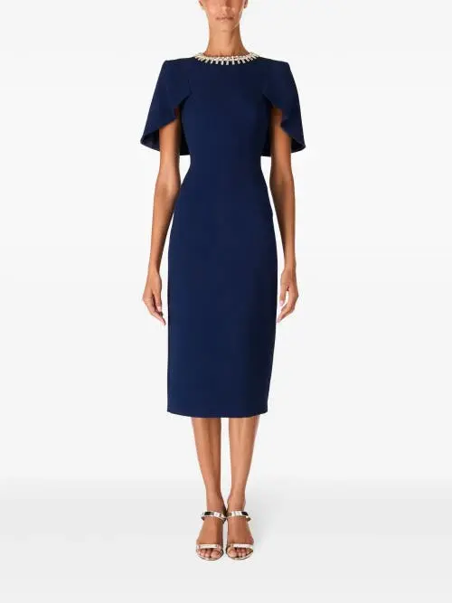 Jenny Packham Thalia Midi Dress - Midnight Kiss