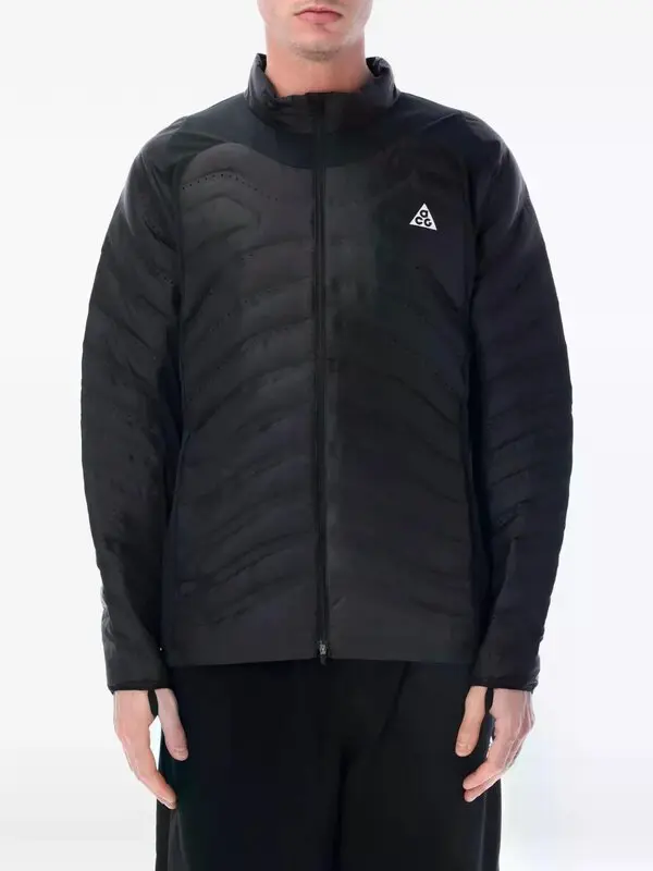 Nike Laser-cut Detail Padded Jacket - Black