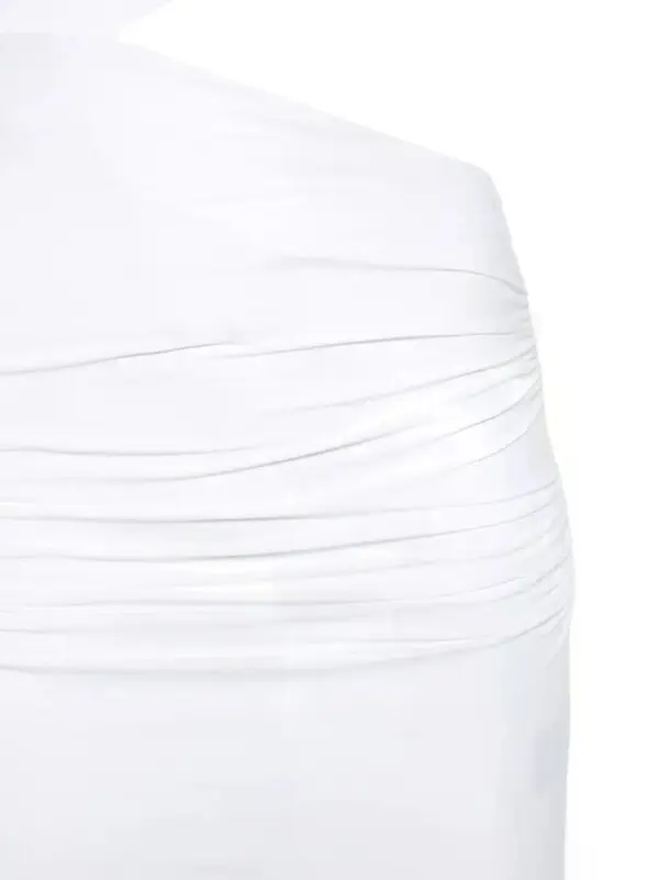 FISICO One-shoulder Maxi Dress - White