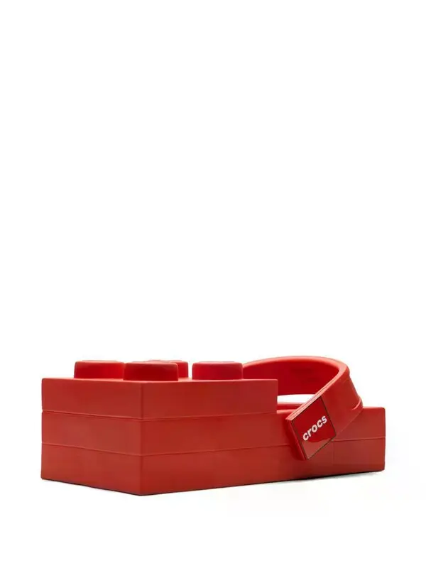 CROCS Lego Brick Embossed Clogs