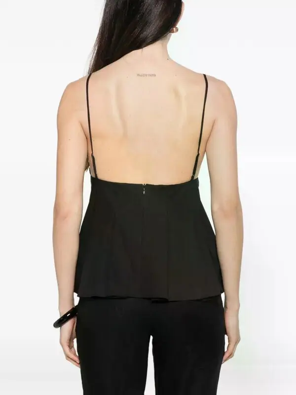 ROSANNA OCAMPO V-neck Blouse