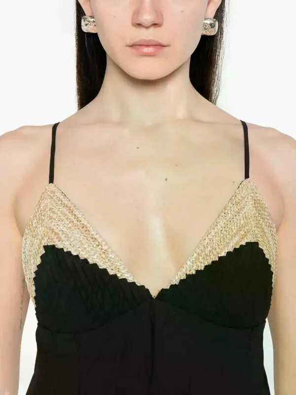 ROSANNA OCAMPO V-neck Blouse