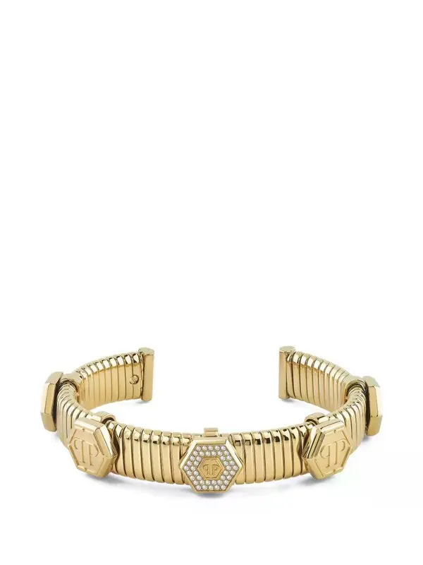 Philipp Plein Nake Hexagon Bracelet - Gold