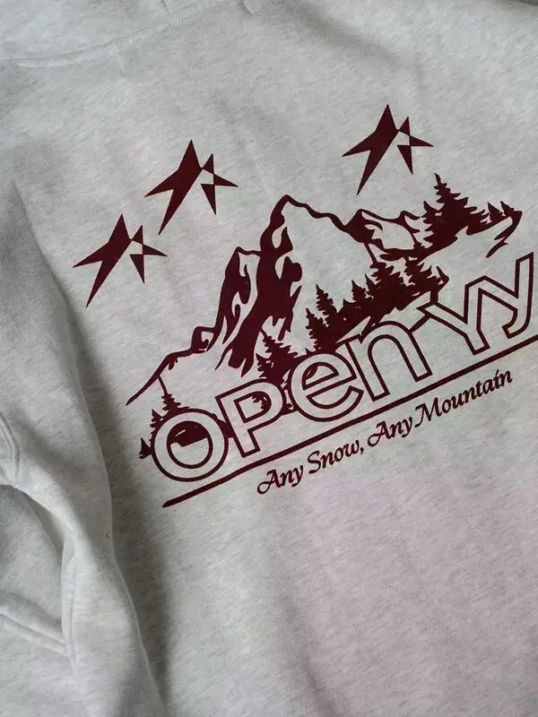 OPEN YY Graphic-print Hoodie