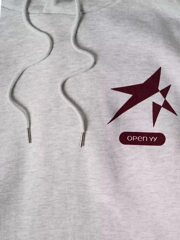 OPEN YY Graphic-print Hoodie