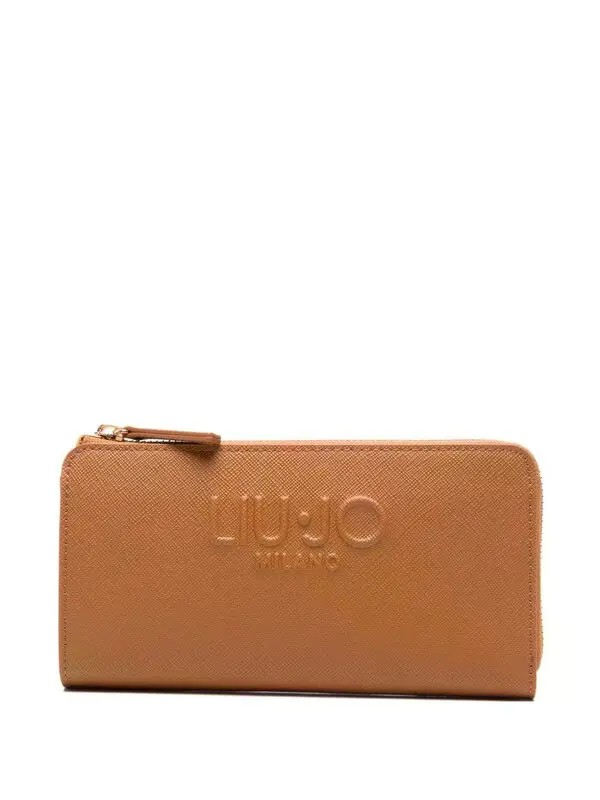 Liu Jo Logo-embossed Zipped Wallet - Brown