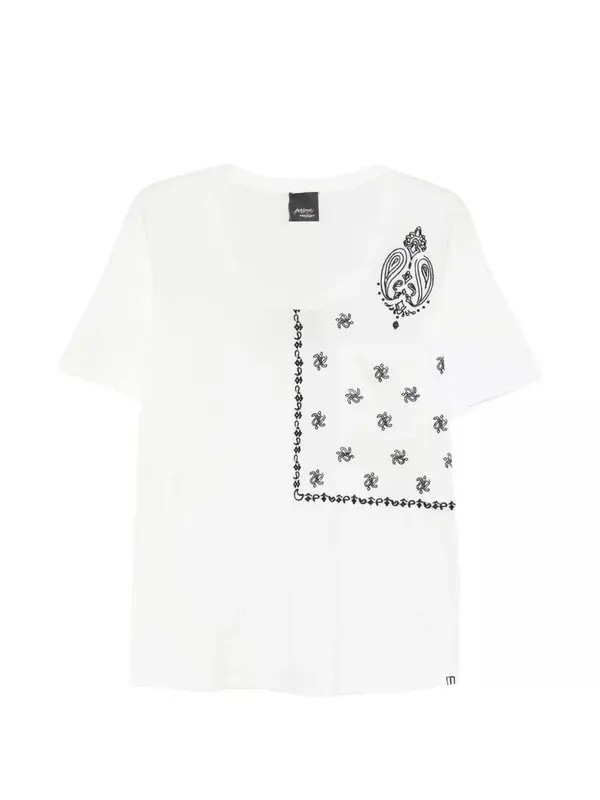 Marina Rinaldi Printed T-shirt - White