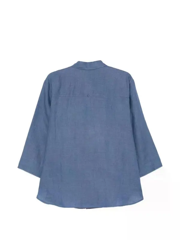 Marina Rinaldi Buttoned Shirt - Blue