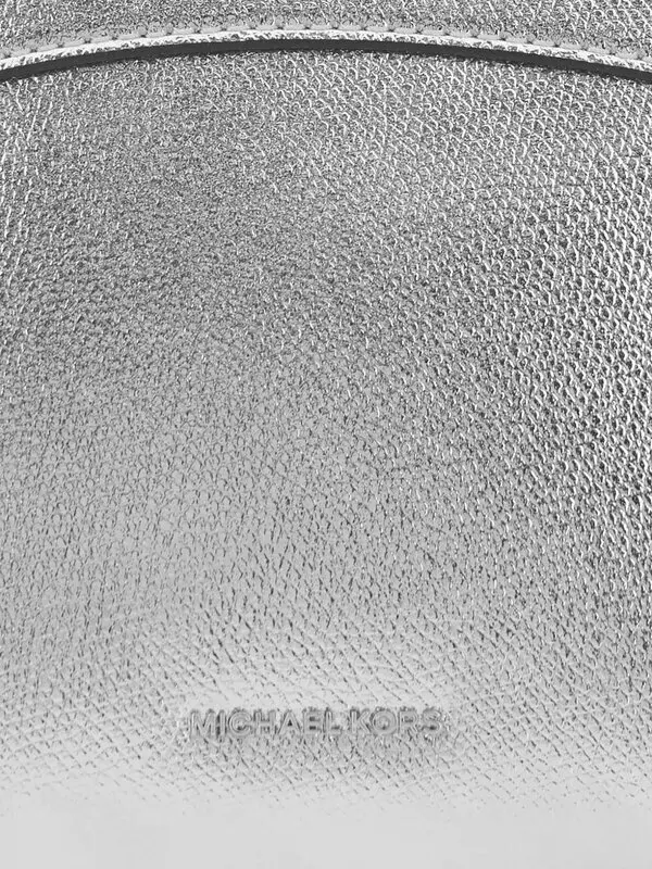 Michael Kors Athena Metallic Shoulder Bag - Silver