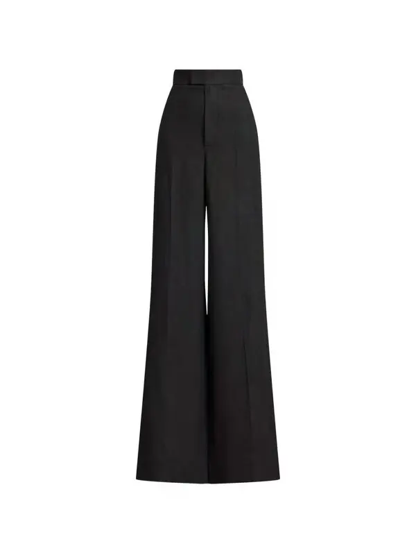Ralph Lauren Dean Leg Crease Trousers - Black
