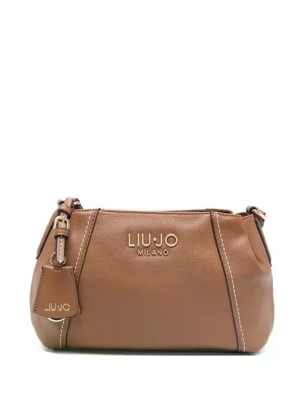 Liu Jo Medium Logo-lettering Cross Body Bag - Brown