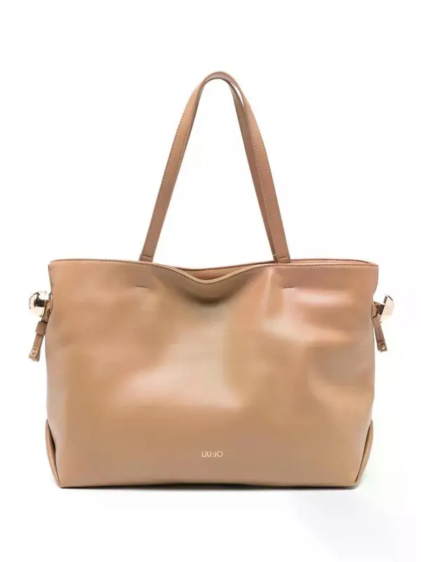 Liu Jo Logo Detail Tote - Neutrals