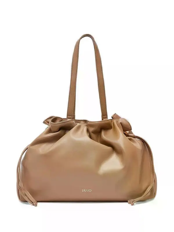 Liu Jo Logo Detail Tote - Neutrals