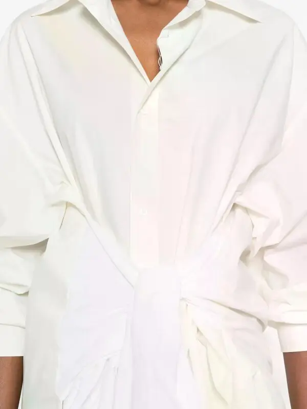 MAISON MARGIELA Pointed-collar Shirt - Neutrals
