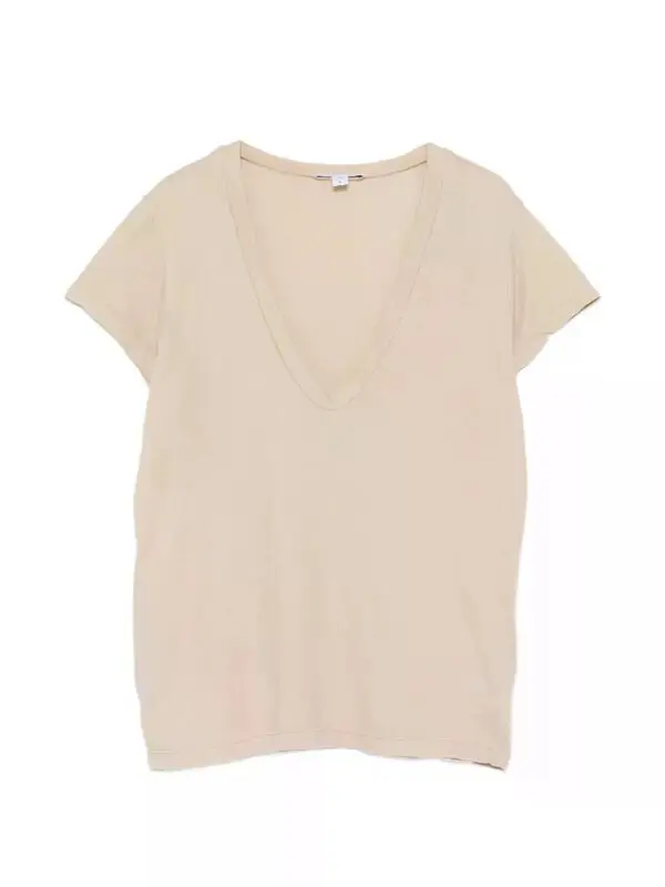 JAMES PERSE V-neck T-shirt - Neutrals