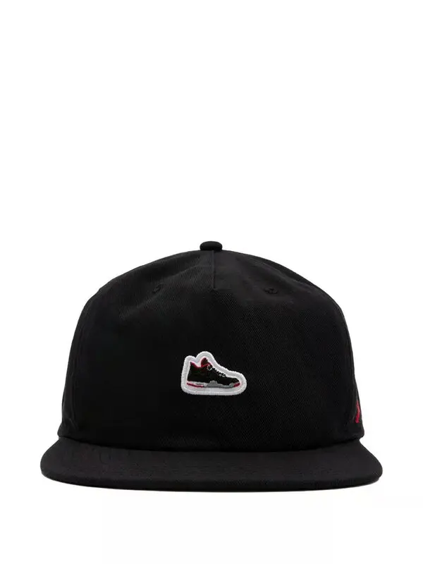 JORDAN Aj4 Patch Cap Hat - Black