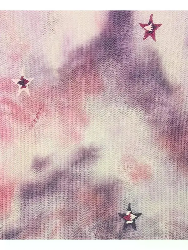 Amiri Tie-dye Stars Sweater