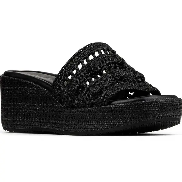 DONALD PLINER Jakki Platform Wedge Sandal