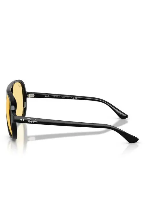 Ray-ban Pilot Sunglasses - Black/yellow