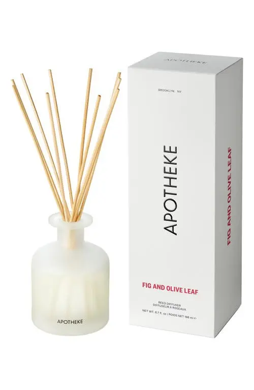 APOTHEKE Fig & Olive Leaf Reed Diffuser - No Color