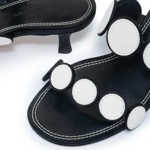Bernardo Prya Kitten Heel Sandal - Black