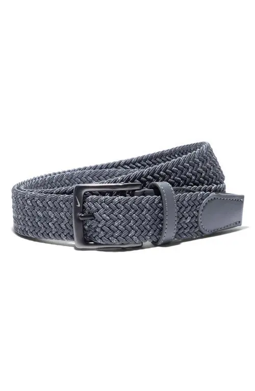 Nike Woven Stretch Belt - Dark Grey