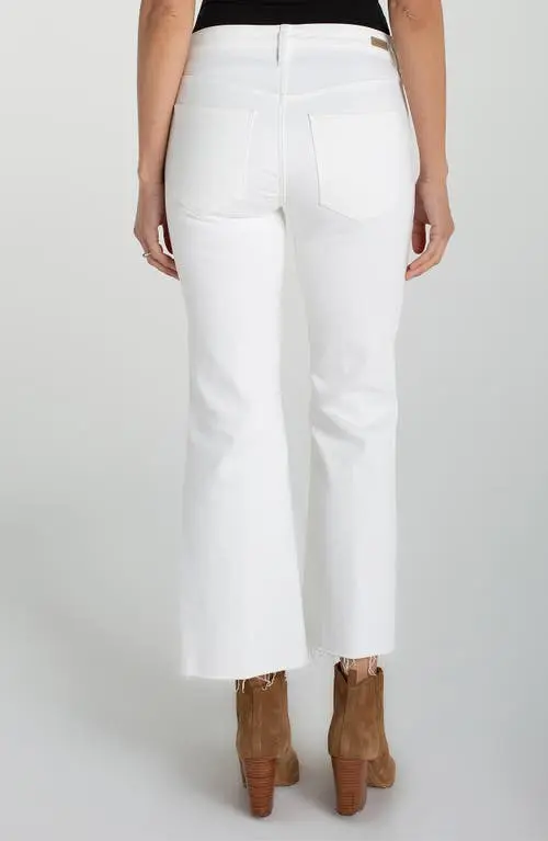 LIVERPOOL Hannah Raw Edge Hem Flare Leg Jeans