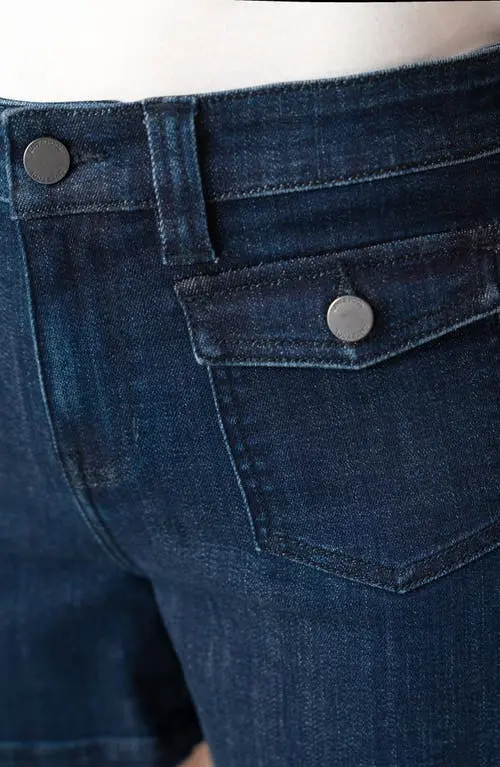 LIVERPOOL Patch Pocket Denim Shorts