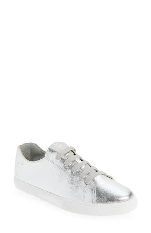 BOTTERO Metallic Leather Sneaker - Prata
