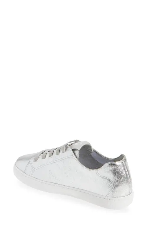 BOTTERO Metallic Leather Sneaker - Prata