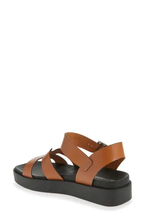 BOTTERO Platform Ankle Strap Sandal