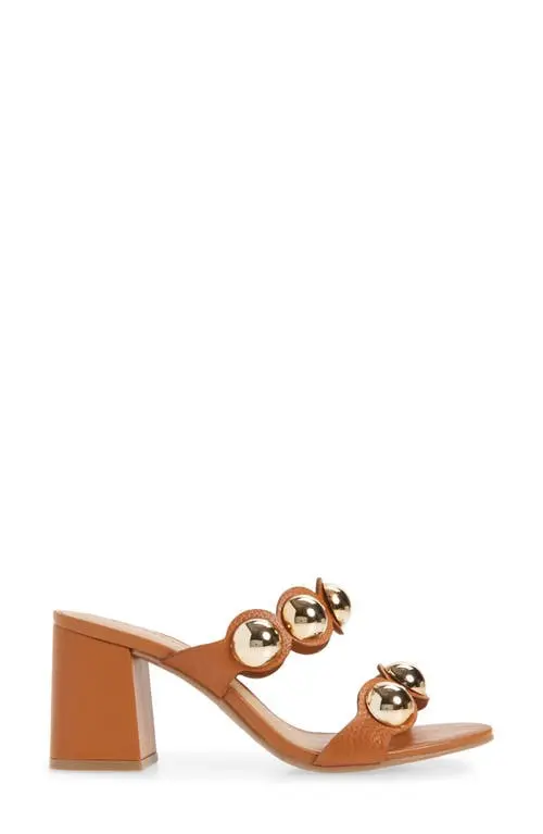 BOTTERO Botingrid Studded Slide Sandal - Caramelo