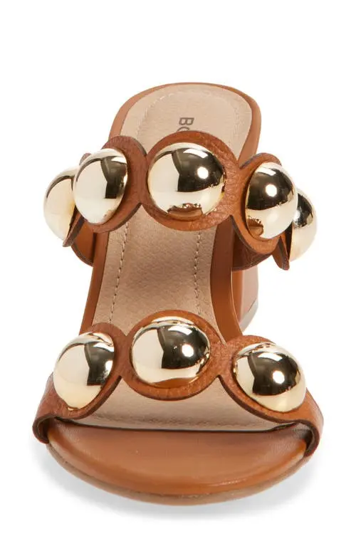 BOTTERO Botingrid Studded Slide Sandal - Caramelo