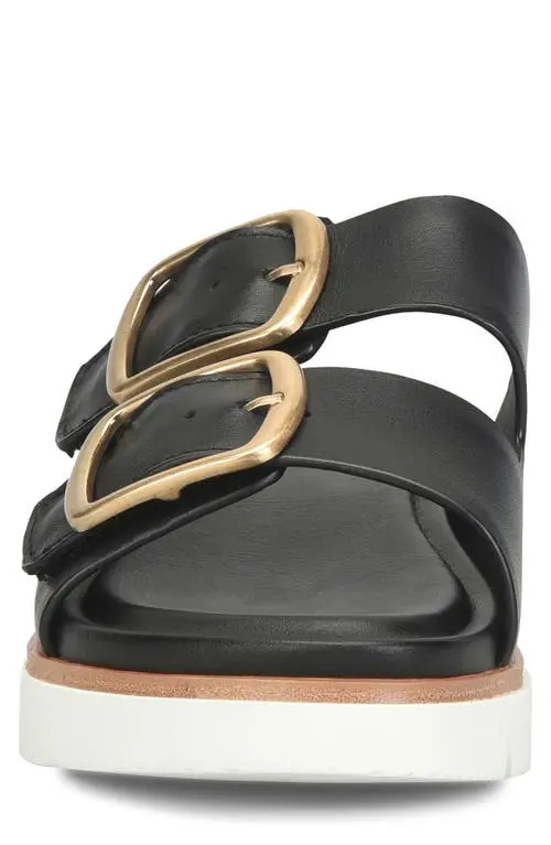 SOFFT Gabby Platform Slide Sandal - Black