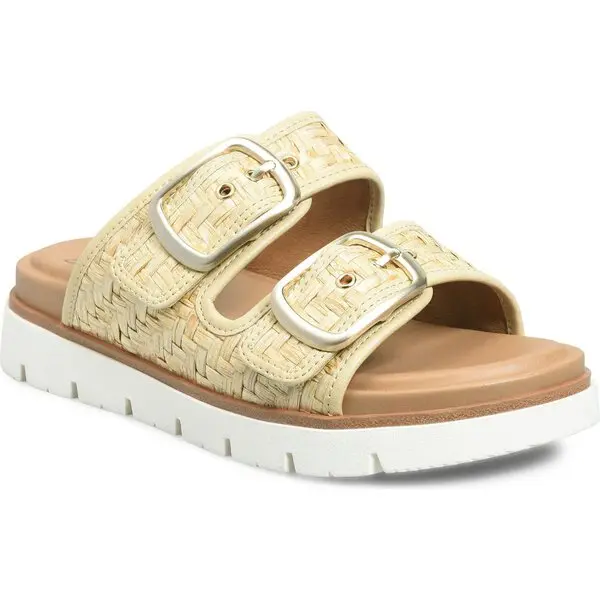 SOFFT Gabby Platform Slide Sandal - Tan