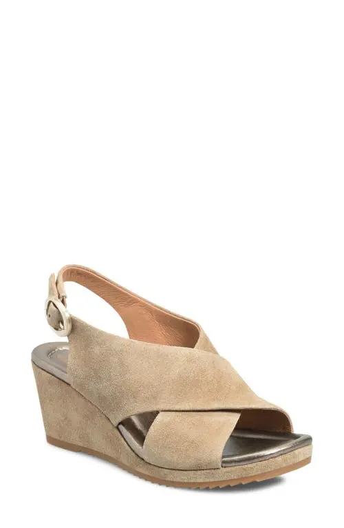 SOFFT Isabeth Slingback Wedge Sandals - Barley