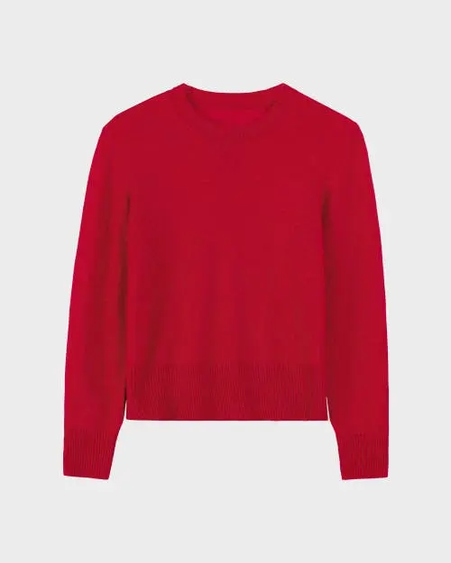 KETTLEWELL Cashmere Merino Blend Sweater - Tango Red