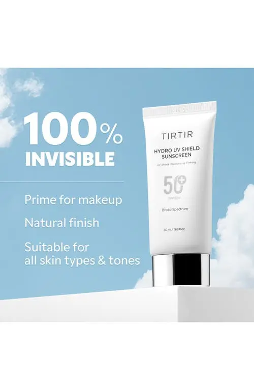 TIRTIR Hydro Uv Shield Sunscreen Spf 50 - White