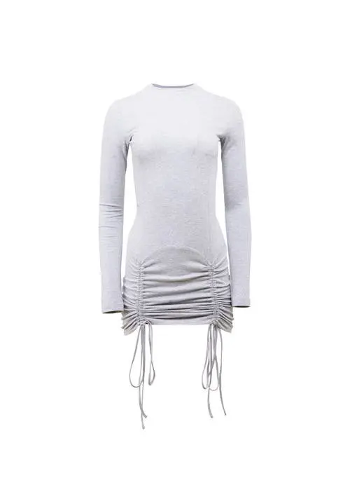 FLEUR DU MAL Riley Long Sleeve Mini Dress