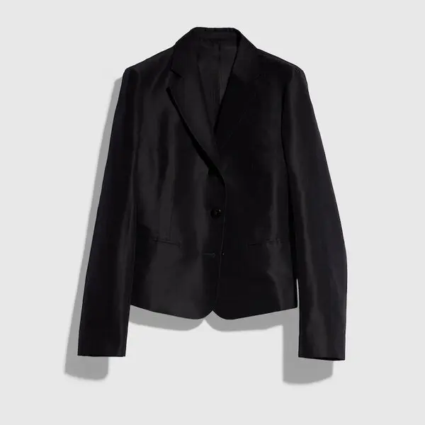 Gucci Fine Silk Faille Jacket