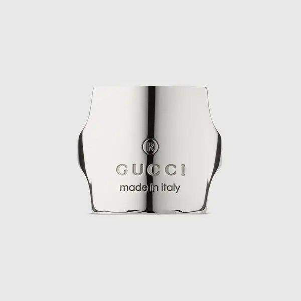 Gucci Trademark Crystal Ring - Crystals