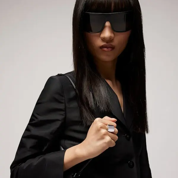 Gucci Trademark Crystal Ring