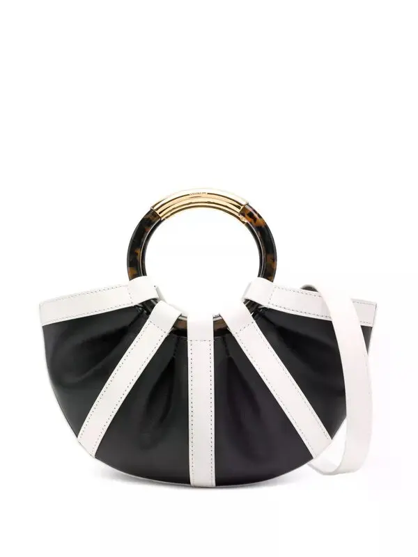 COCCINELLE Round-handle Leather Tote Bag - Black